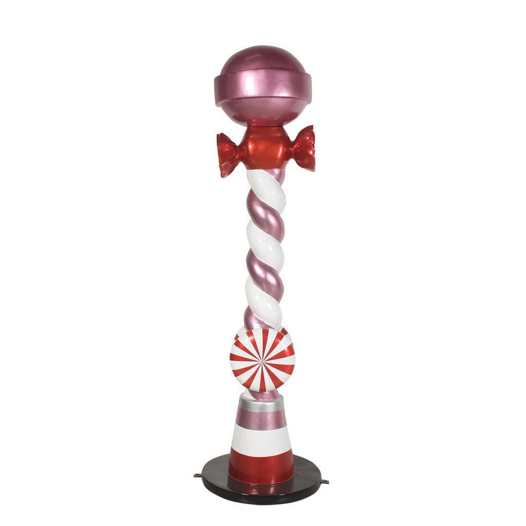 Candy Lamp Post (Pink) – universalstatues