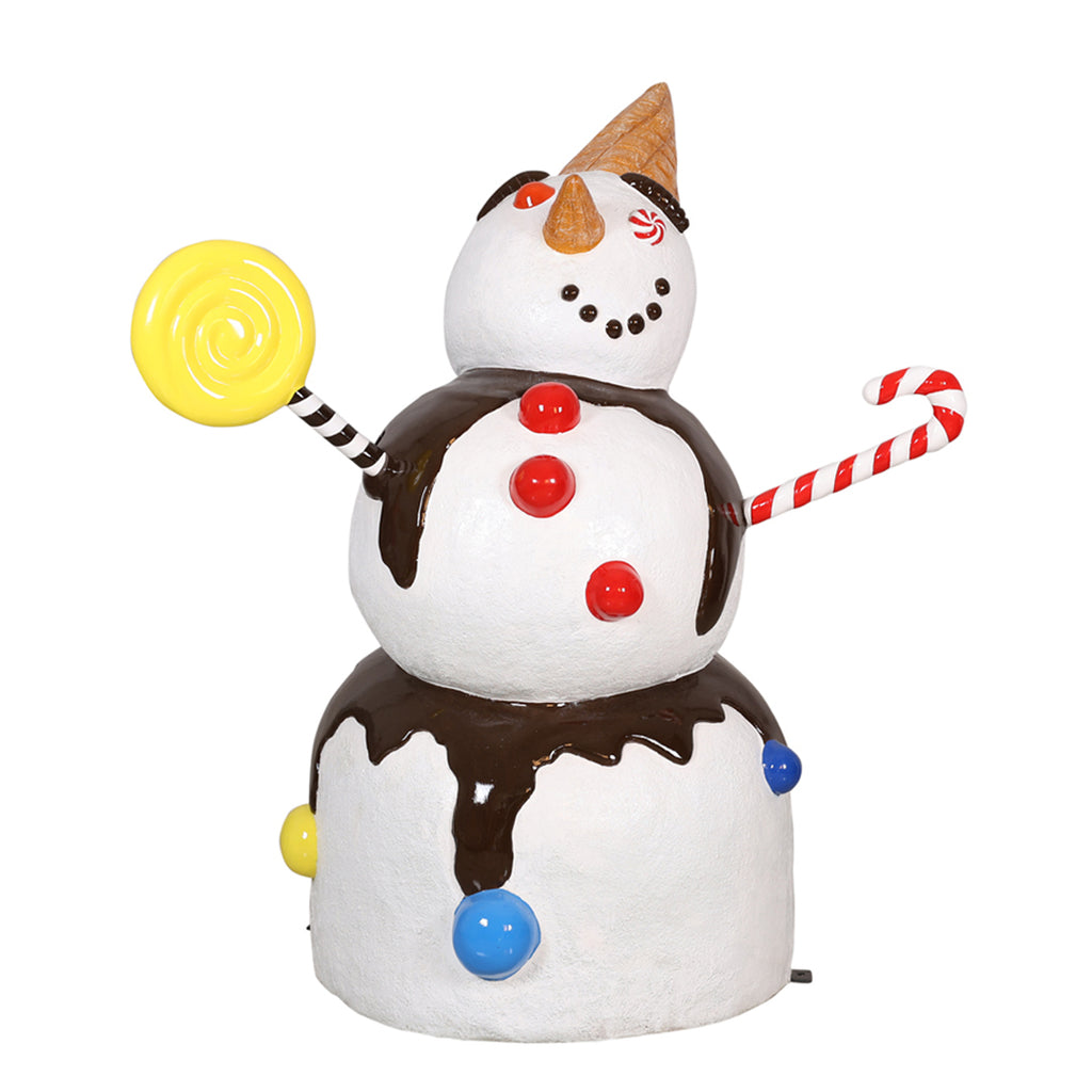 Candy Snowman – universalstatues