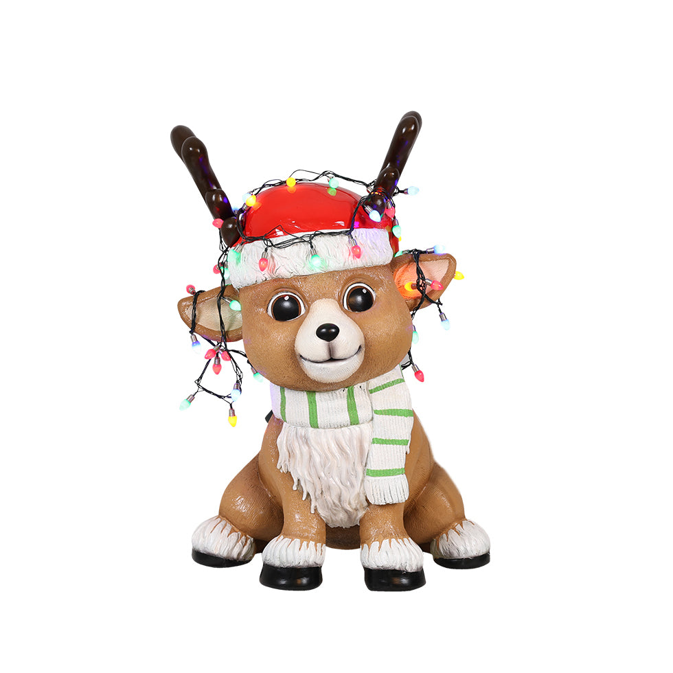 BABY DEER WITH LIGHTS – universalstatues